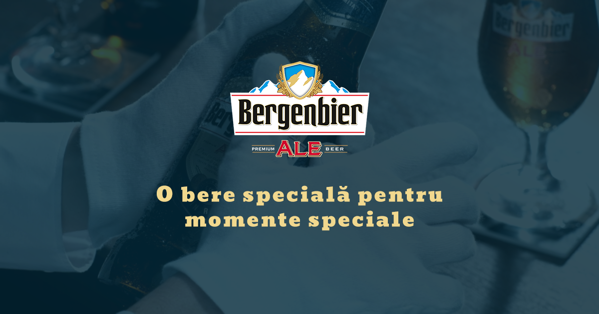 Bergenbier ALE. O bere specială pentru momente speciale